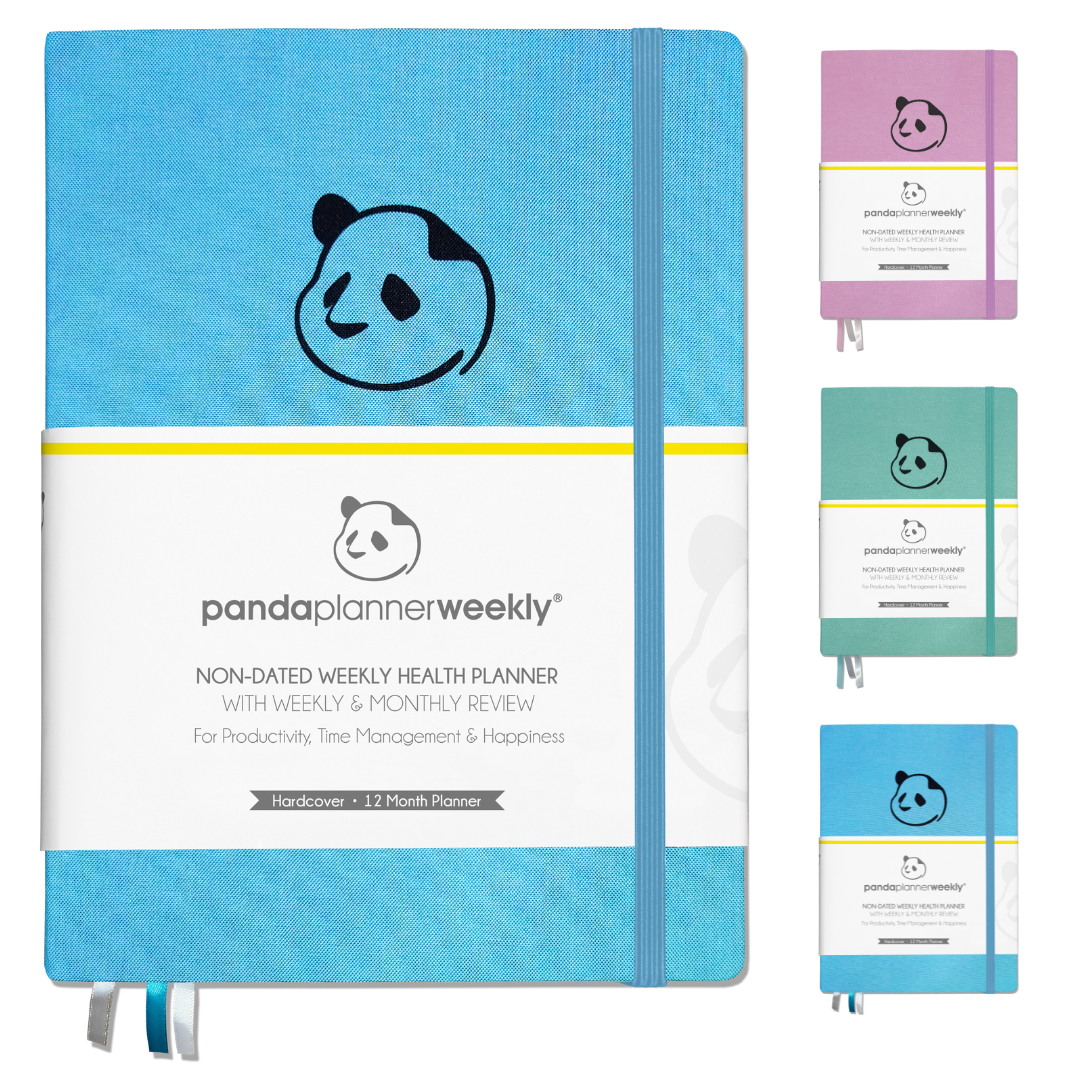 Panda Planner Weekly 1-Year Planner 8.5 x 11 | Mental Health Planner