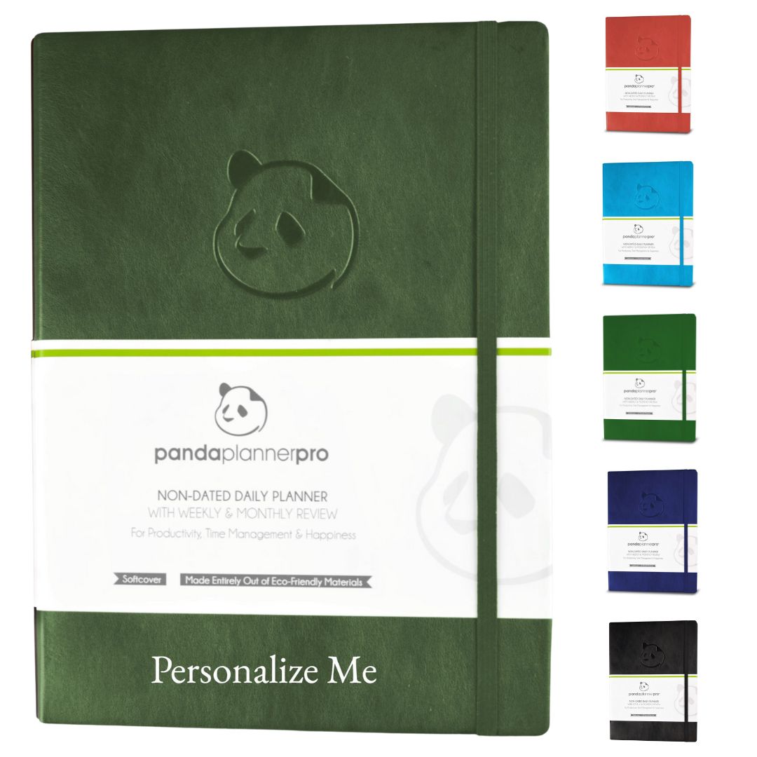 Panda Planner Pro: Undated 6-Month Pro Planner for Goals, Happiness ...