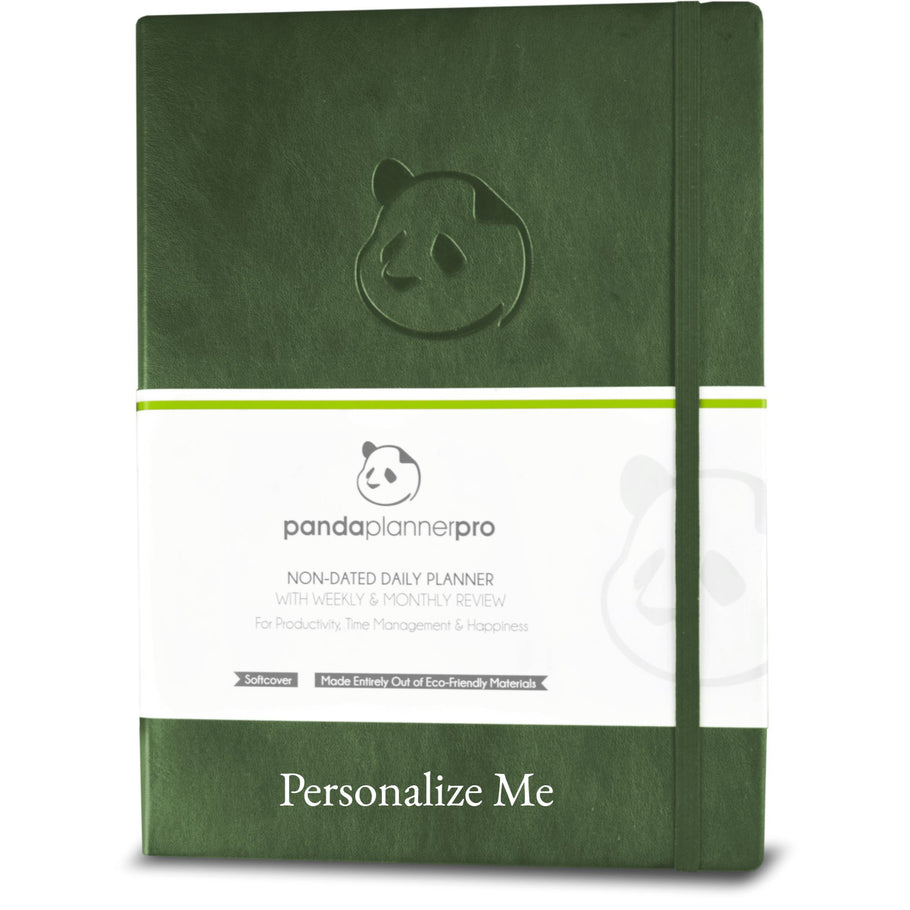 Panda Planner Pro: Undated 6-Month Pro Planner for Goals, Happiness ...