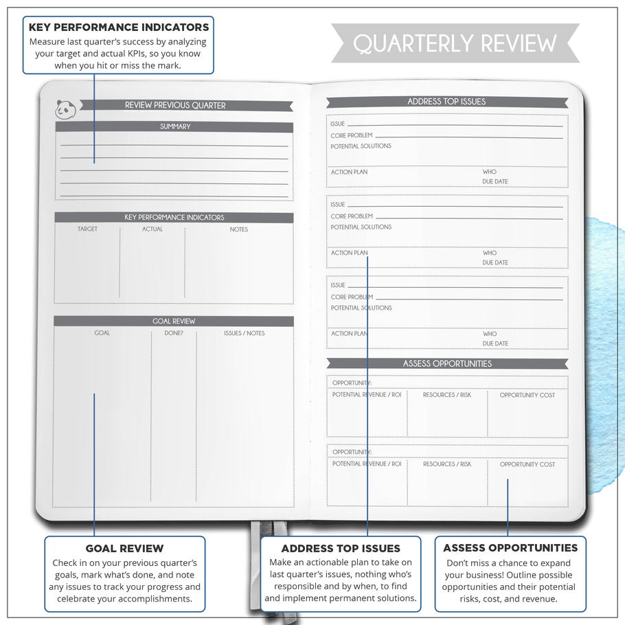Best Planner for Entrepreneurs | Panda Planner Venture for Entrepreneurs